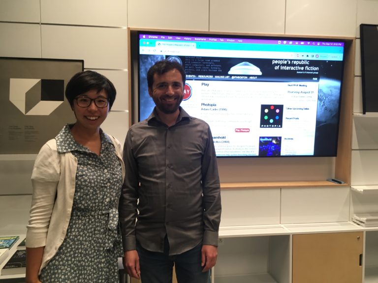 The People's Republic of Interactive Fiction - Boston's IF interest group